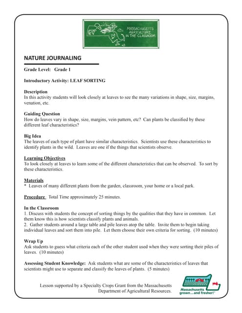 Assignment No. 4 lesson plan using thematic integration with ...