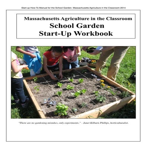 School Garden Start-Up Workbook | PDF