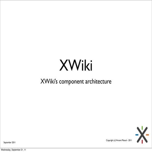 XWiki: Developing simple apps quickly | PDF