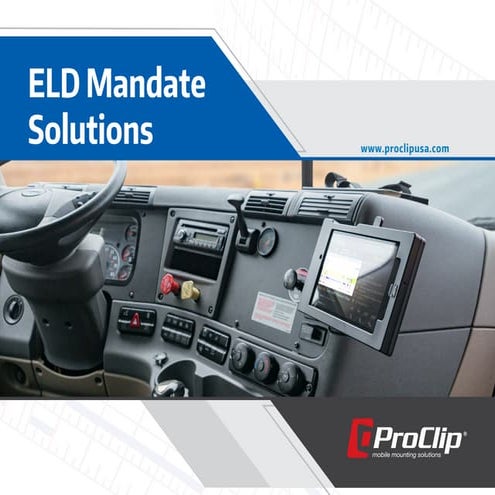 ELD Mandate Mounting Solutions | PDF | Smartphones | Consumer Electronics