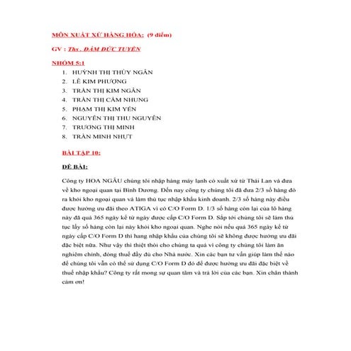 Xxhh bt10 chương 3 | DOC