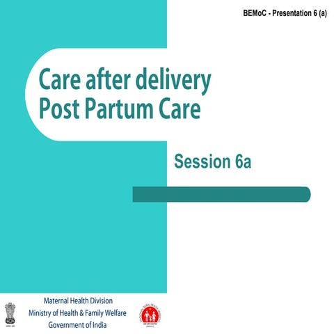 Post natal care | PPTX