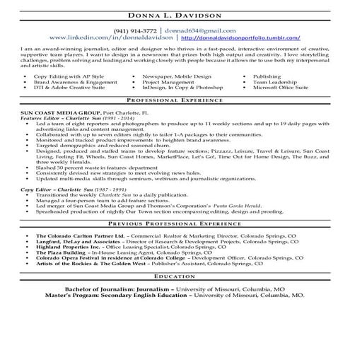 David Alexander Adams CV | DOCX