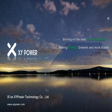 Company Introduction of XY Power in EV Charging Segment | PDF