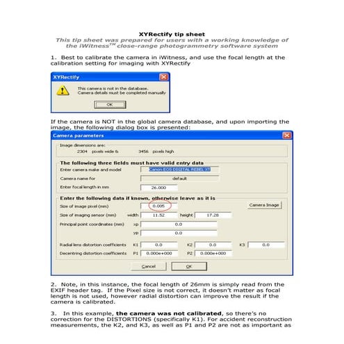 Xy rectify tip_sheet | PDF