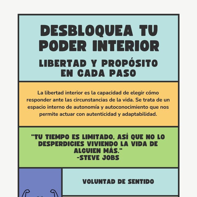 DESBLOQUEA TU PODER INTERIOR - LIBERTAD Y PROPÓSITO EN CADA PASO- | PDF