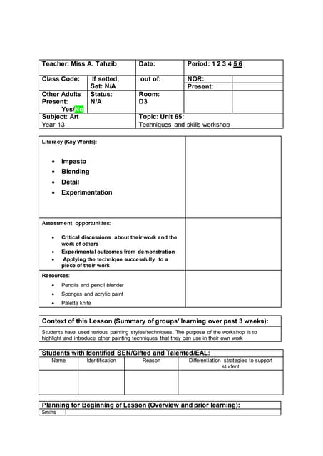 Your visual journal - for Visual Art (Gr. 10 -12) | PPT