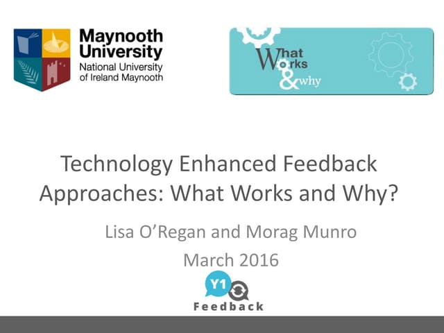 ONLINE STUDENT FEEDBACK SYSTEM | PPTX