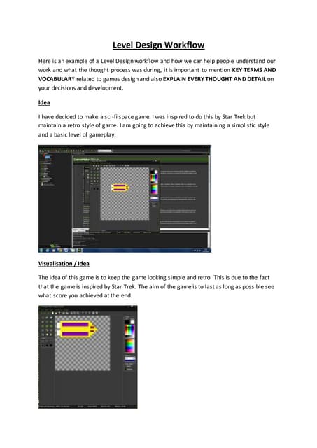 Game design document template for serious games | PDF