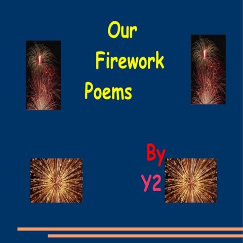 Y2 2009 Firework Poems | ODP