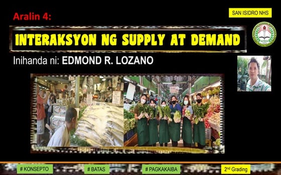 Elastisidad ng supply | PPTX