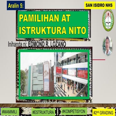 Mga estruktura ng pamilihan | PPTX