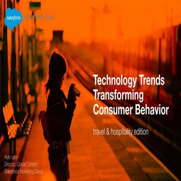 Marketing Technology Trends Disrupting Consumer Behavior | PPT