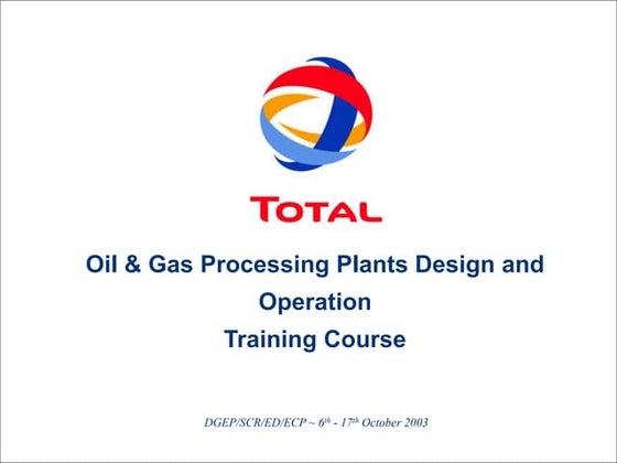 Fpso – general overview of conversion & topside process description ...