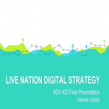 Live Nation Digital Strategy | PPTX
