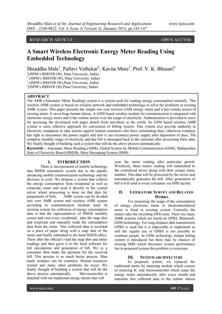Prepaid and Postpaid Energy Meter for Billing System Using ...