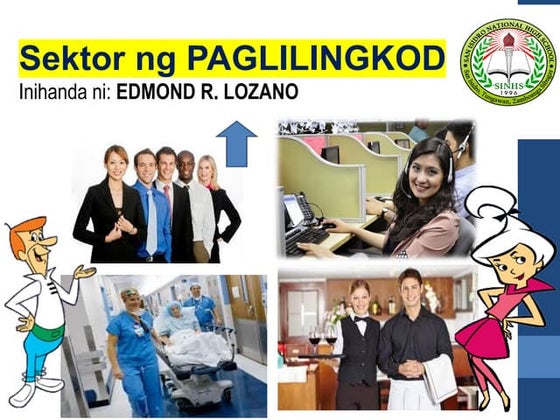 Aralin 23 sektor ng paglilingkod | PPTX