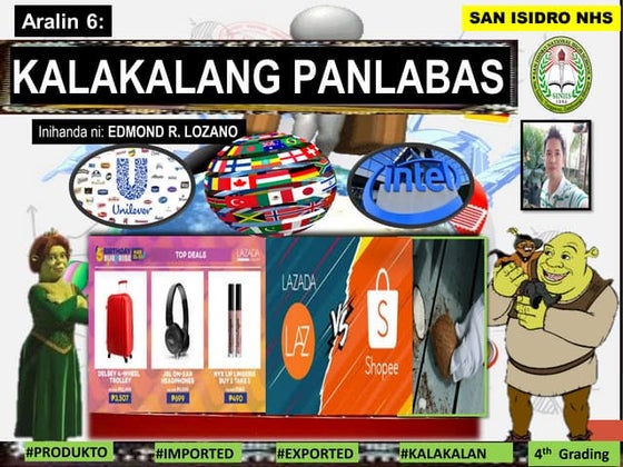 Aralin 25 kalakalang panlabas | PPTX