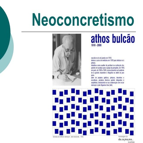 Neoconcretismo - Athos Bulcão | PPT