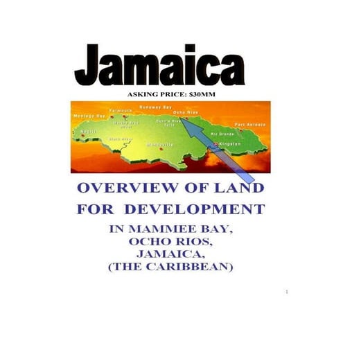 OPULENT DEVELOPMENT OPPORTUNITY IN JAMAICA, WEST INDIES | PDF