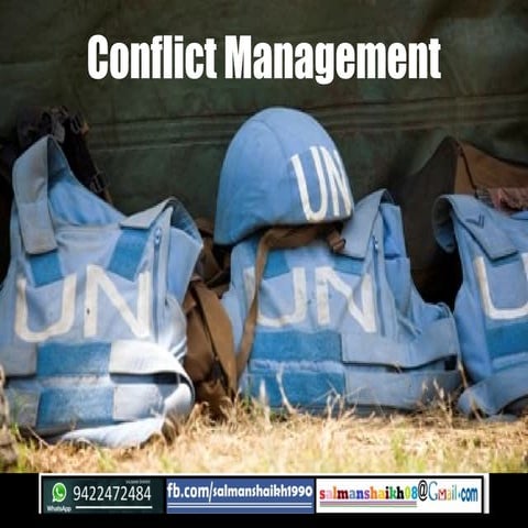23 conflict management | PPT