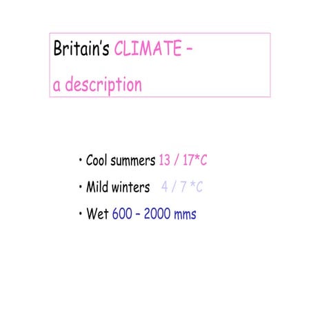 3_The Climate of Great Britain.Temperature. .pptx