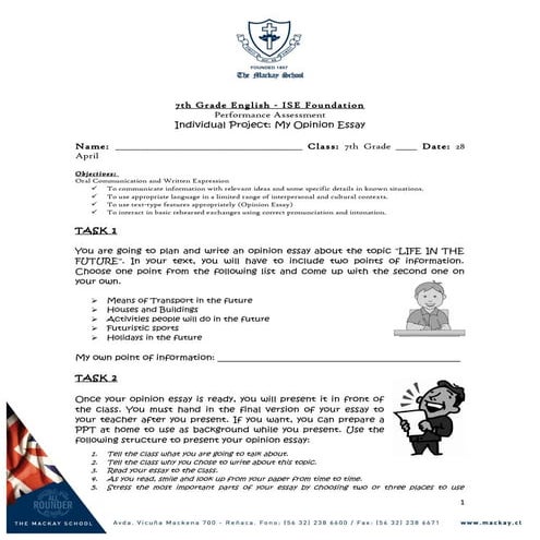 (GRADE 9) OPINION WRITING PRESENTATIONSS | PPTX