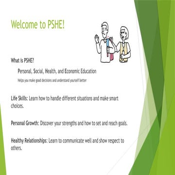 Key Stage 3 Year 7 PSHE Introduction and Overview | PPTX