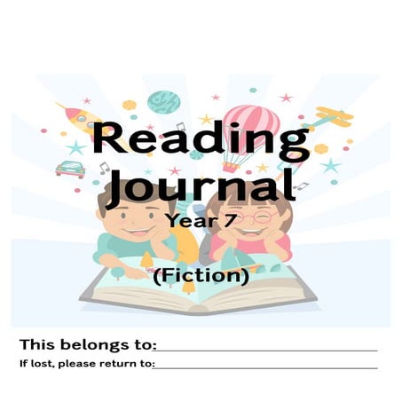 Y7 Reading Journal / Diary | PDF
