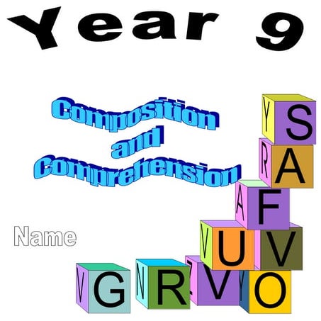 Y9 term 1 composition and comprehension | PDF