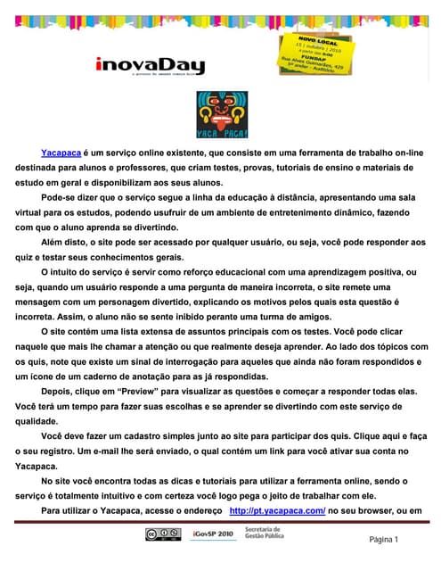 Manual de uso para professores, utilizando o software de gestão escolar ...