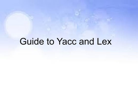 Lex Tool Manual Pdf