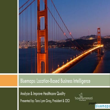 Yadari using BlueMaps - Healthcare Applications | PPT