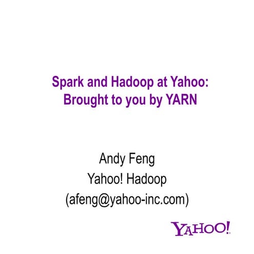 Yahoo spark | PDF