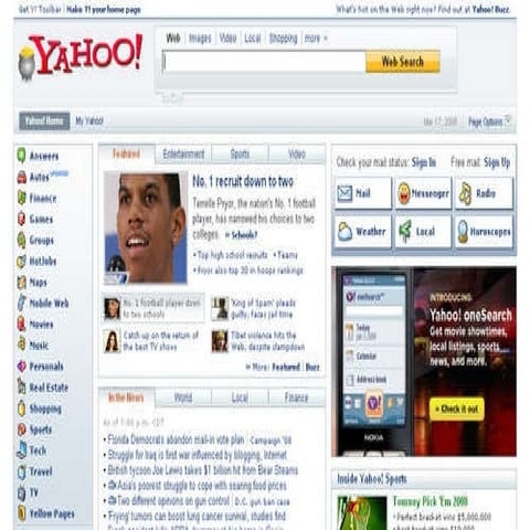 Yahoo Evolution | PPT