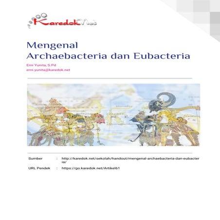 Eubacteria Dan Archaebacteria Pdf