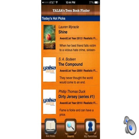 YALSA Teen Book Finder app | PPTX | Young Adult | Genres
