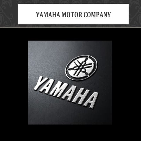 Yamaha design- pr | PPT