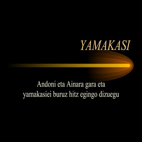 Yamakasi | PPT