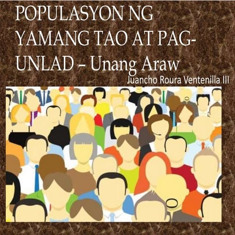 Yamang Tao at Pag Unlad COT-RPMS Aligned and Integrated BY JUAN R ...