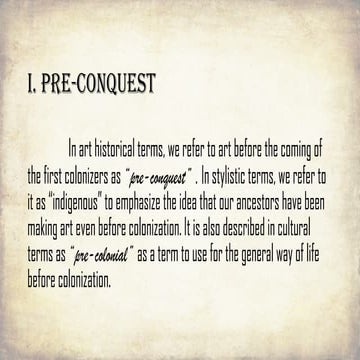 Pre colonial-period | PPTX