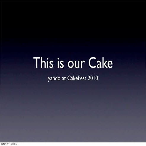 Yando cakefest | PPT