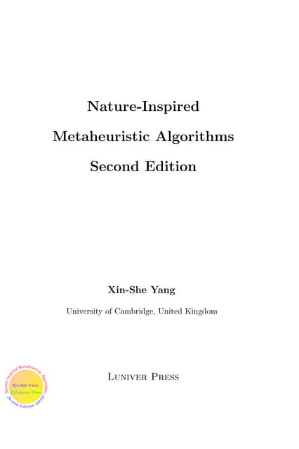 Cuckoo Search Algorithm An Introduction Ppt 6227