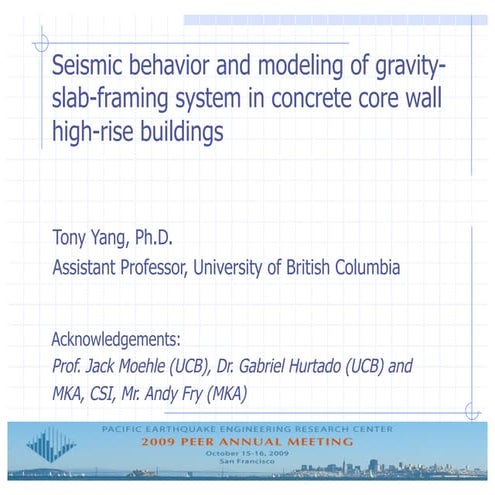 pt slab for high rise building peer am 2009 | PDF
