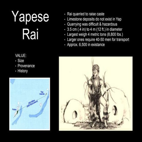 Yapese Rai Stone Money | PPT