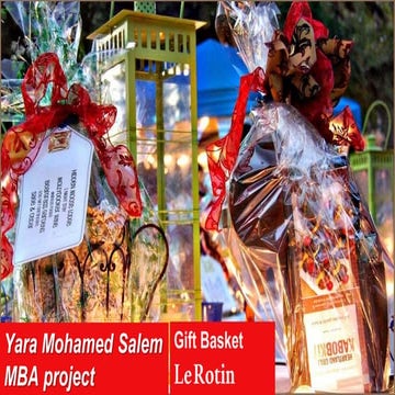 Gift Basket Le Rotin by Yara Mohamed Salem | PPSX