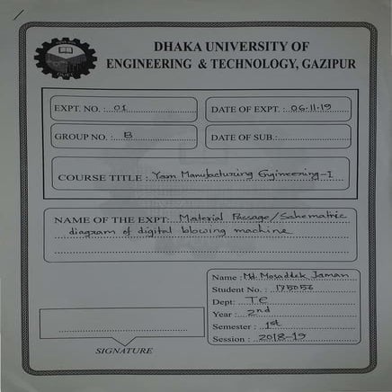 Yarn lab about blowing m/c | PDF