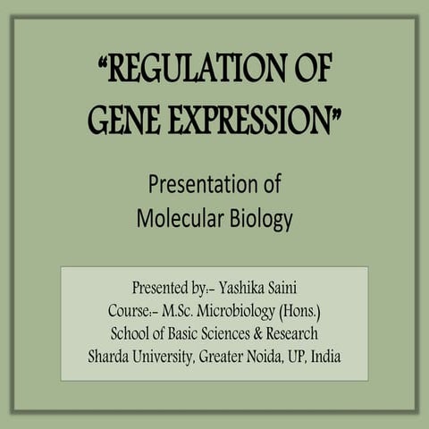 GENE EXPRESSION AND REGULATION.pptx
