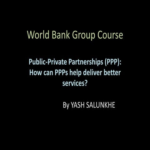 Yashsalunkhe course takeaways | PPT