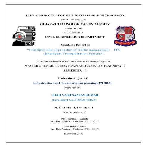 ITS (Intelligent Transportation System) Principles and approaches of ...